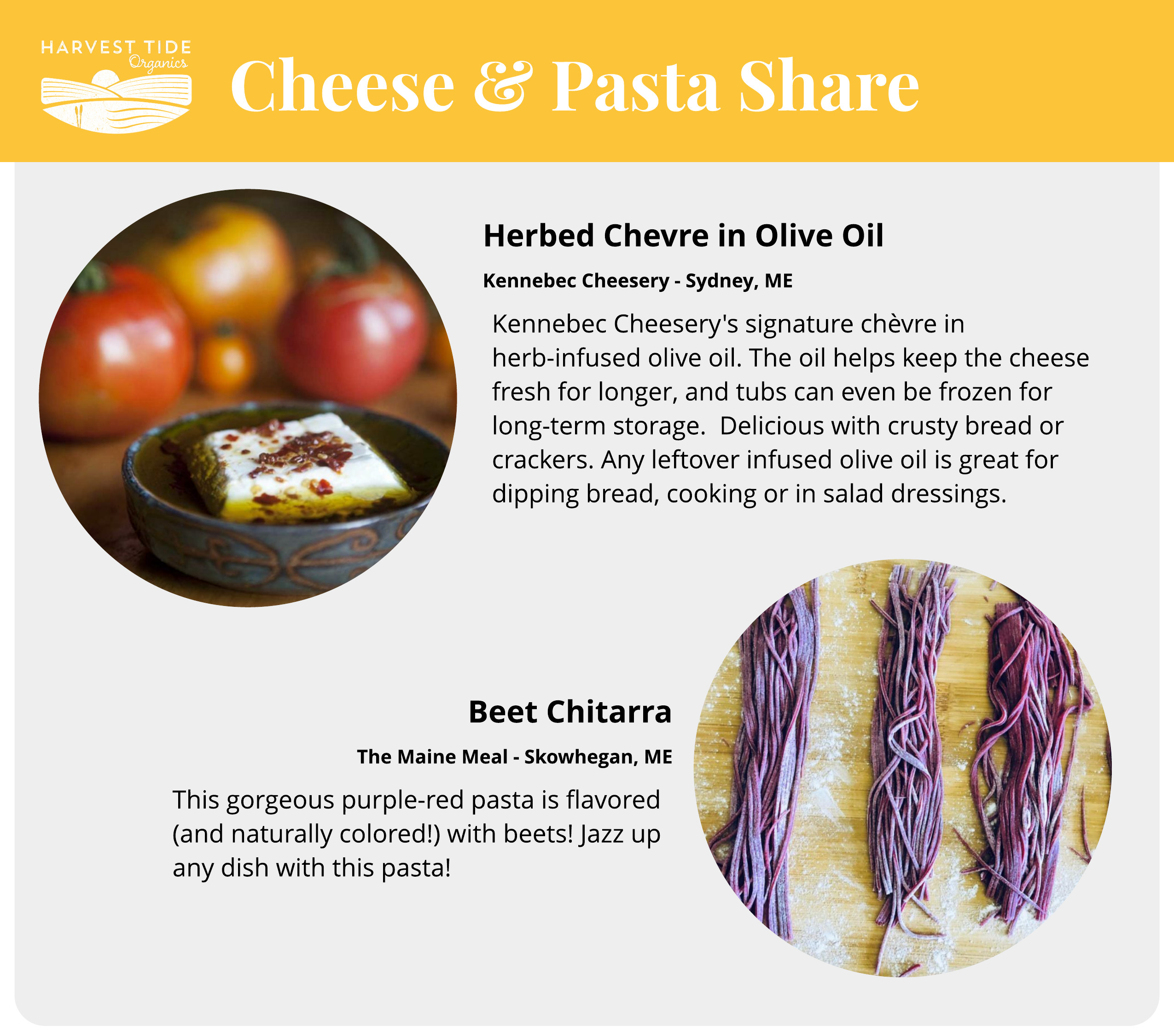 Summer Harvest Share - Week 10 - Farm Happenings at Harvest Tide ...